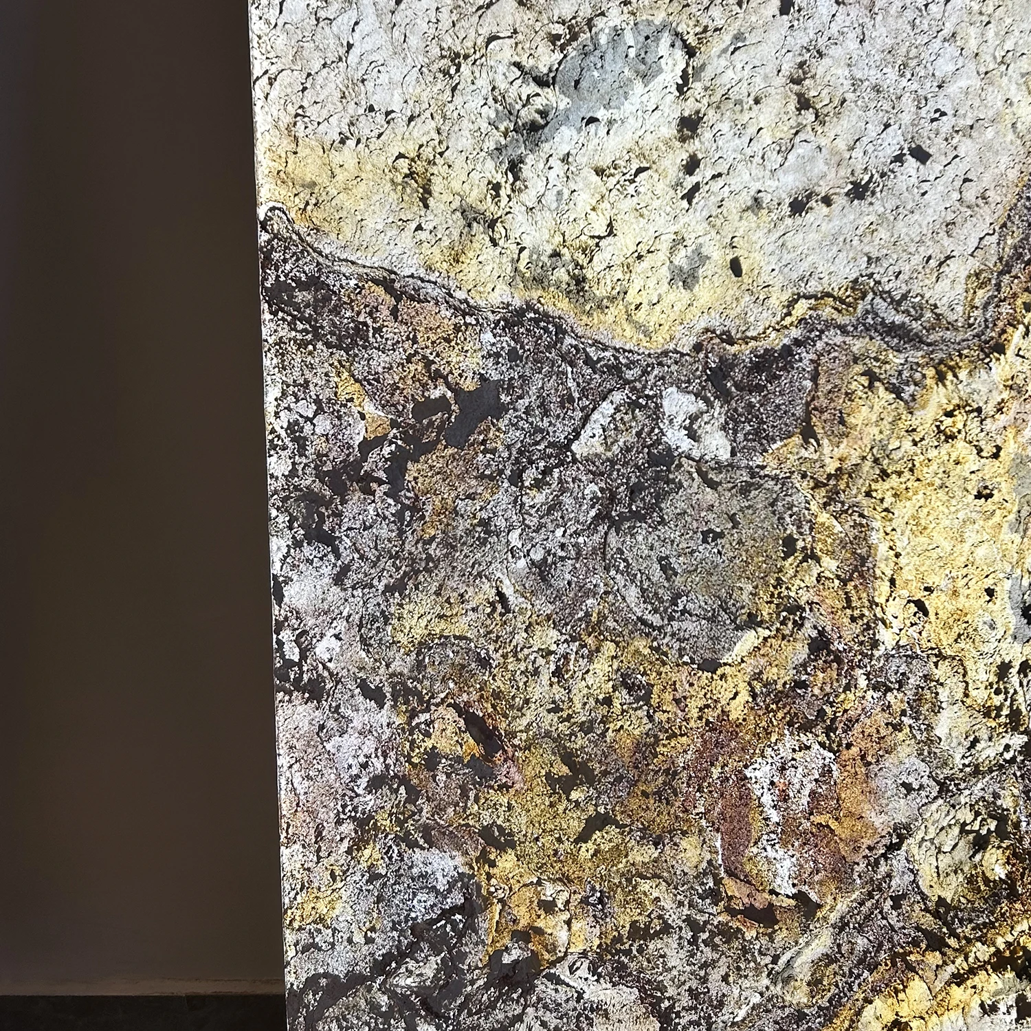 Stone Stack Cladding Backlighting Countertops Golden Supplier Stone ...