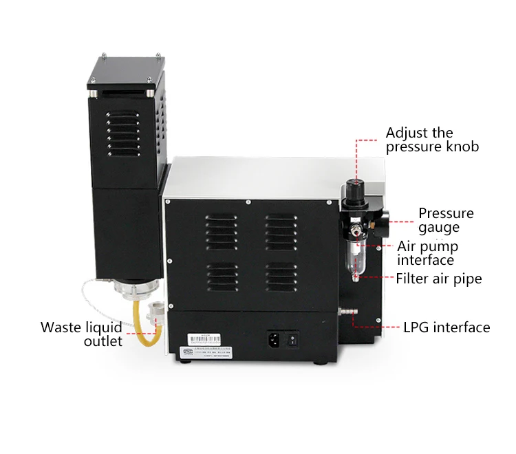 Drawell Five Elements Lab Spectrophotometer Spectrometer Digital Flame ...