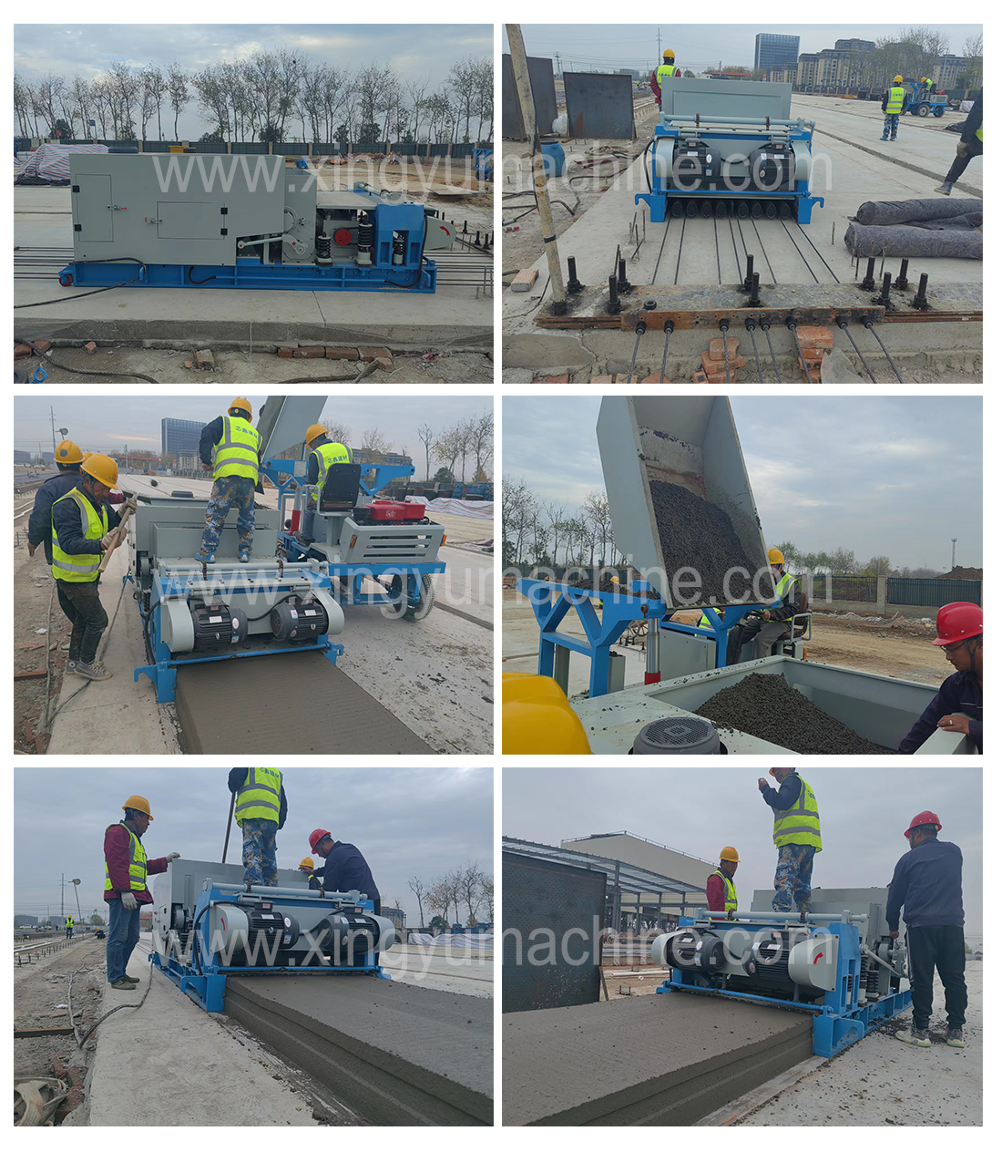 6m Large Span Hollow Core Slab Machinery - Easy to Operate