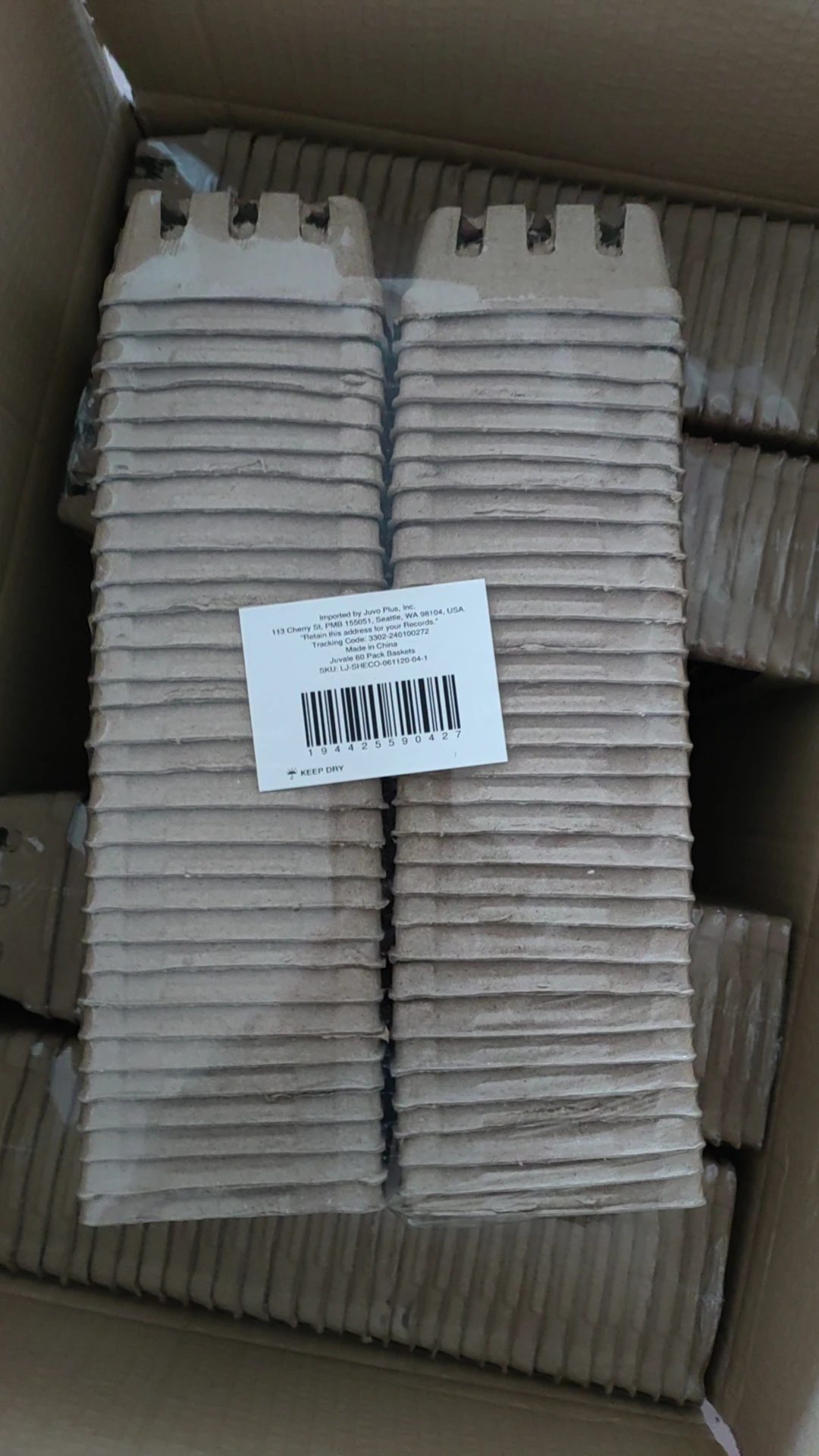 Eco-material Biodegradable Molded Paper Pulp Strawberry Baskets ...