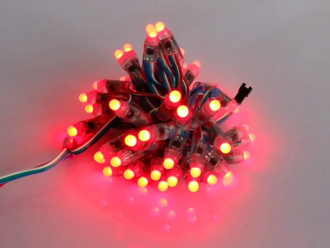 Hot Selling 50pcs Each Dc5 12v Ws2811 Ic1903 2811 Rgb Fullcolor 4meter ...