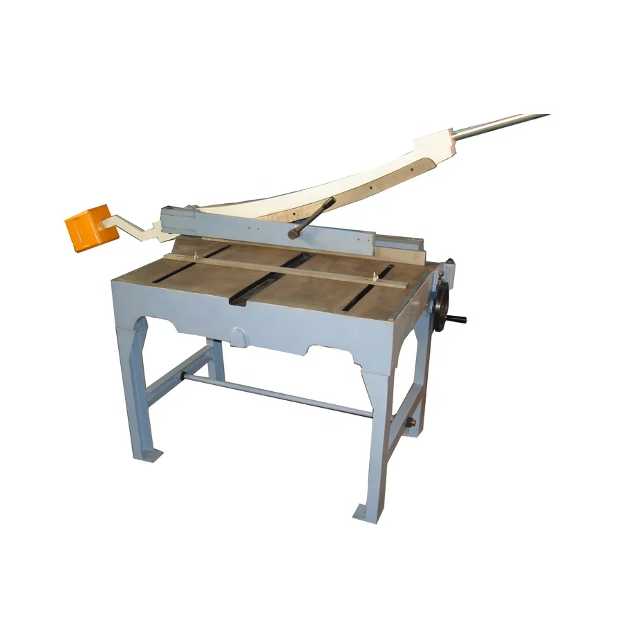 Gs-1000i Ttmc Manual Guillotine Shear Metal Sheet Shearing Machine For ...