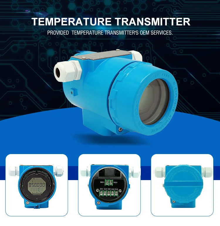Profibus Temperature Transmitter With Profibus Pa Protocols- Head ...