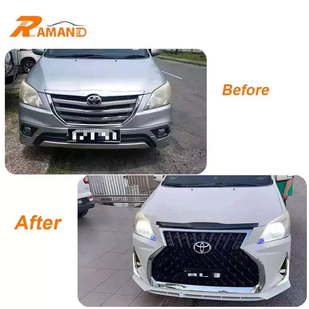 Ramand Factory Front Bumper Body Kit Suit Upgrade To 2021 Lexus For ...