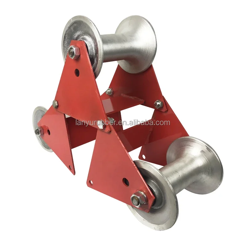 Underground Trench Manhole Corner Aluminium Nylon Material Wheels Wire ...