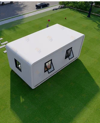 Mh Luxurious Prefab Pod Shaped Prefabricated Movable Steel Structure ...