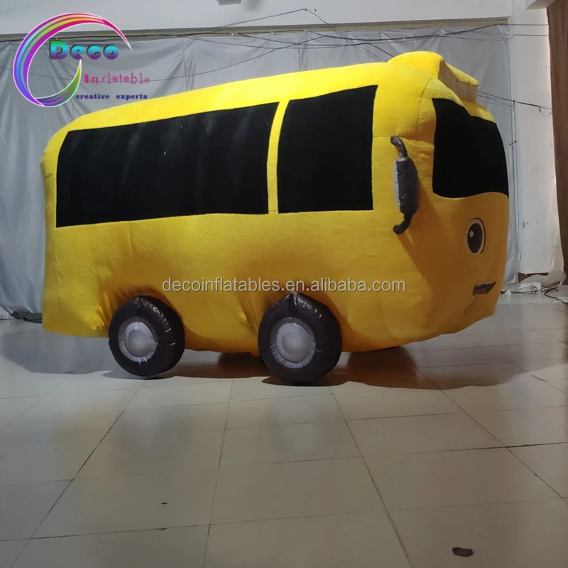 Inflatable 3D Cartoon Bus - Realistic Inflatable Car Balloon