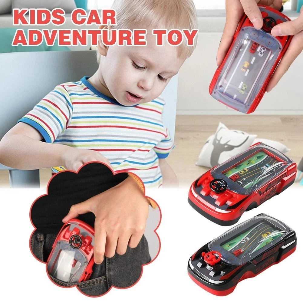 Handheld Gaming Console Steering Wheel Simulation Electric Dodge Road ...