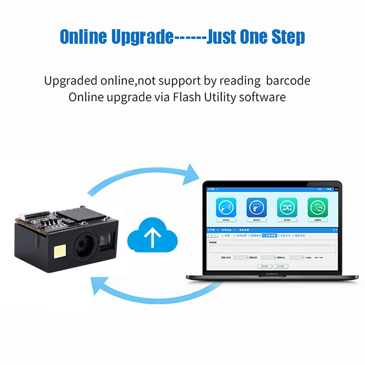 2D QR Code Scanner Module for Kiosk & Self-Service Applications