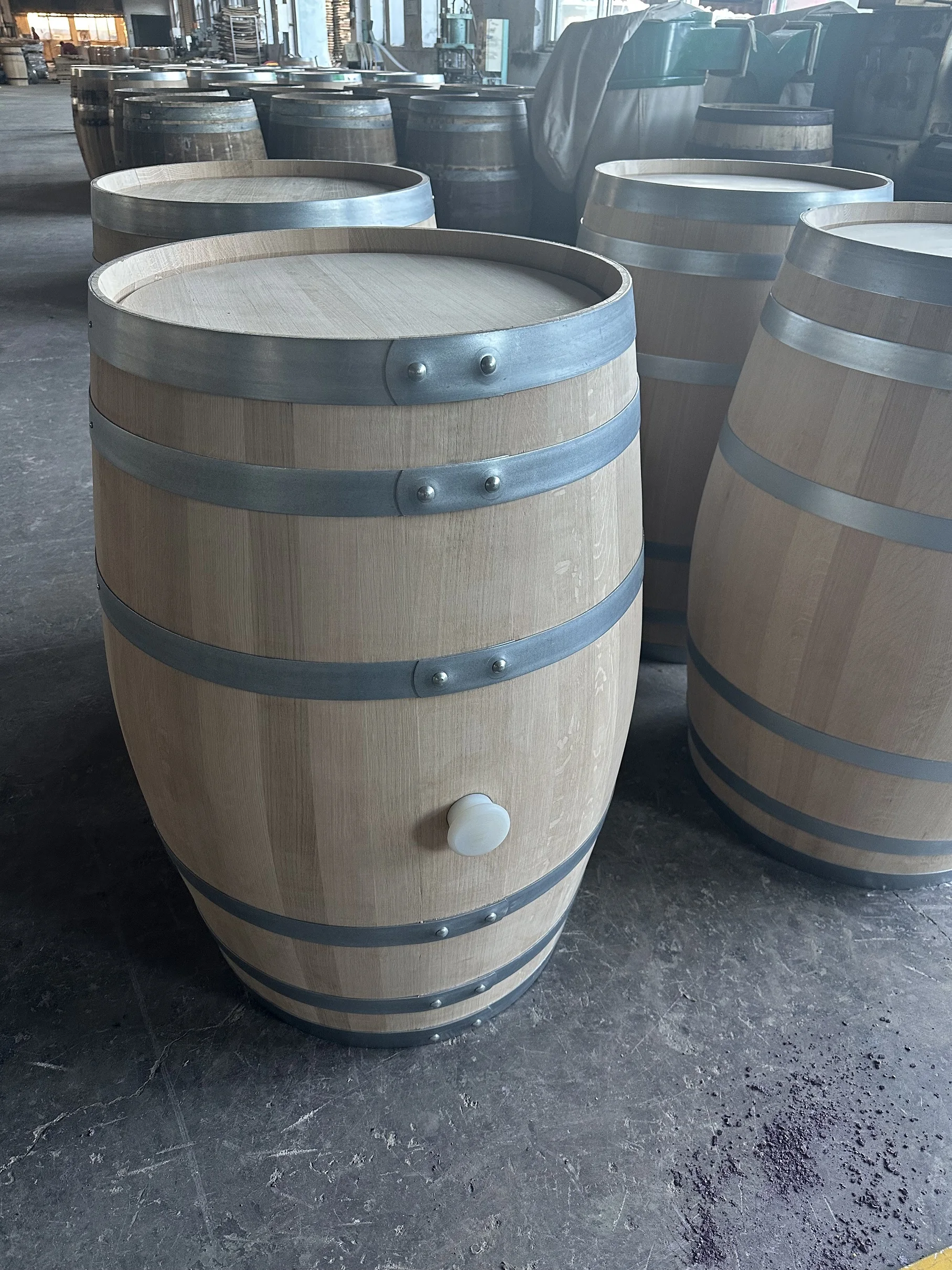Oak Wine Barrel 55 Gallon (200L 225L) - Durable Wooden Drum for Wine ...