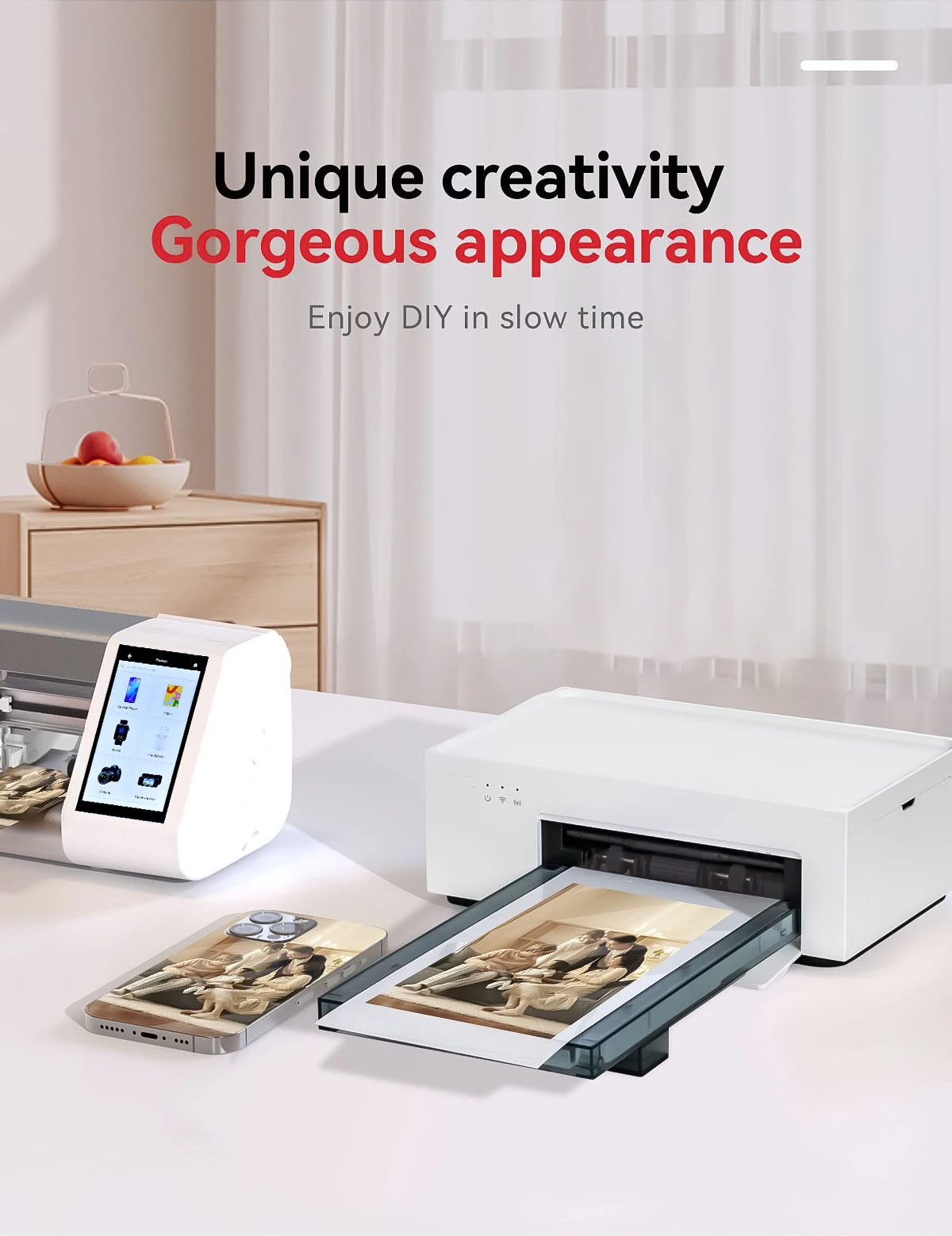 Lvhenm Thermal Sublimation Phone Skin Printer - DIY Fun