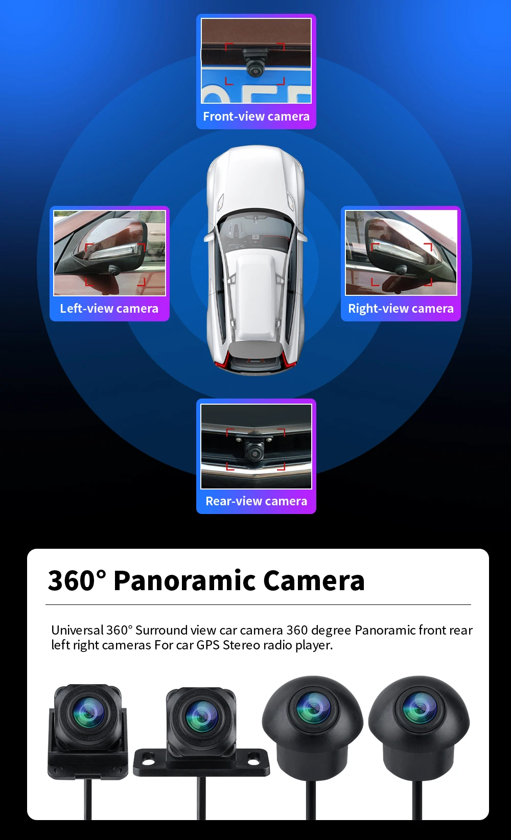 Sony225 Hd 360 Panoramic Camera Monitoring System 4 Bird Eyes View Car ... Sony225 Hd 360 Panoramic Camera Monitoring System 4 Bird Eyes View Car ...