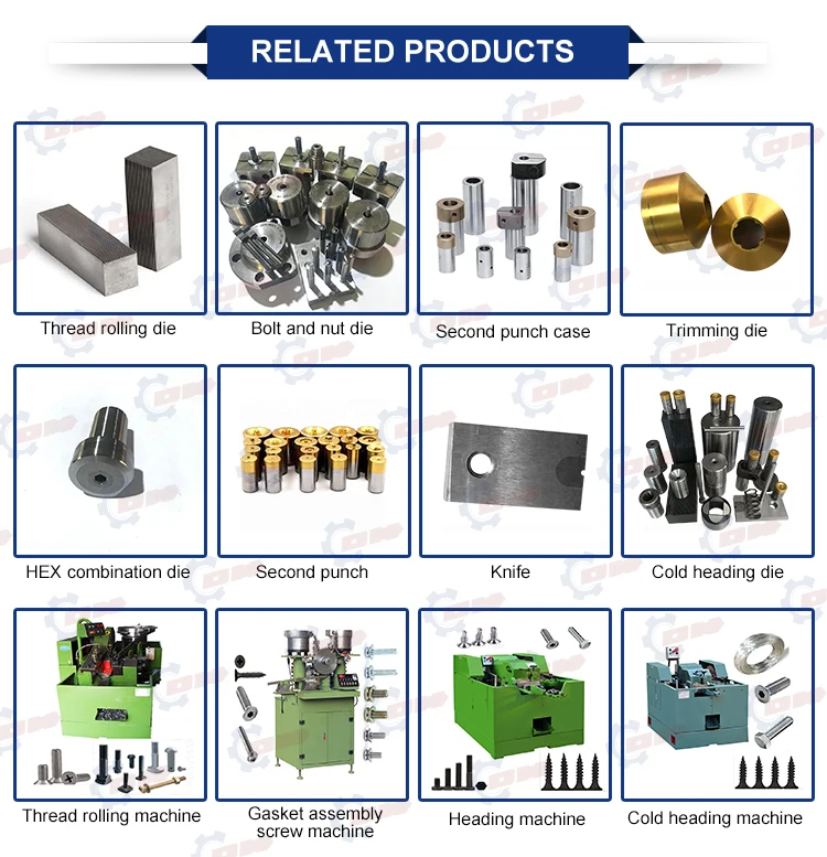 Cnc Tools Drywall Screw Gypsum Cold Heading Dies Of Cold Forming Of ...