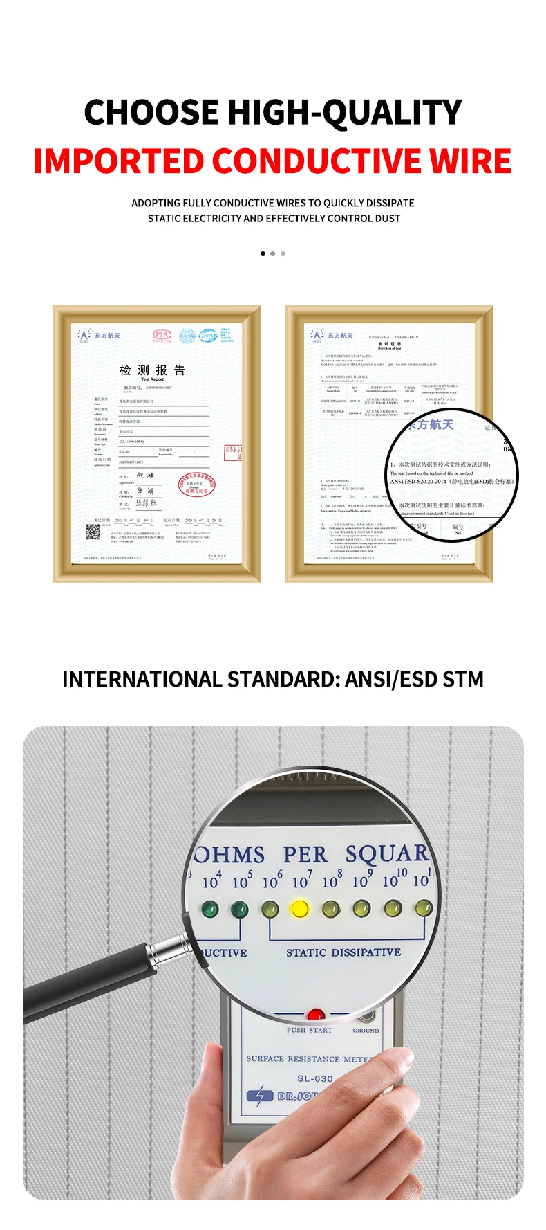 Wholesale Industrial Clean Room Dust Clothes Cleanroom Esd Garment ...