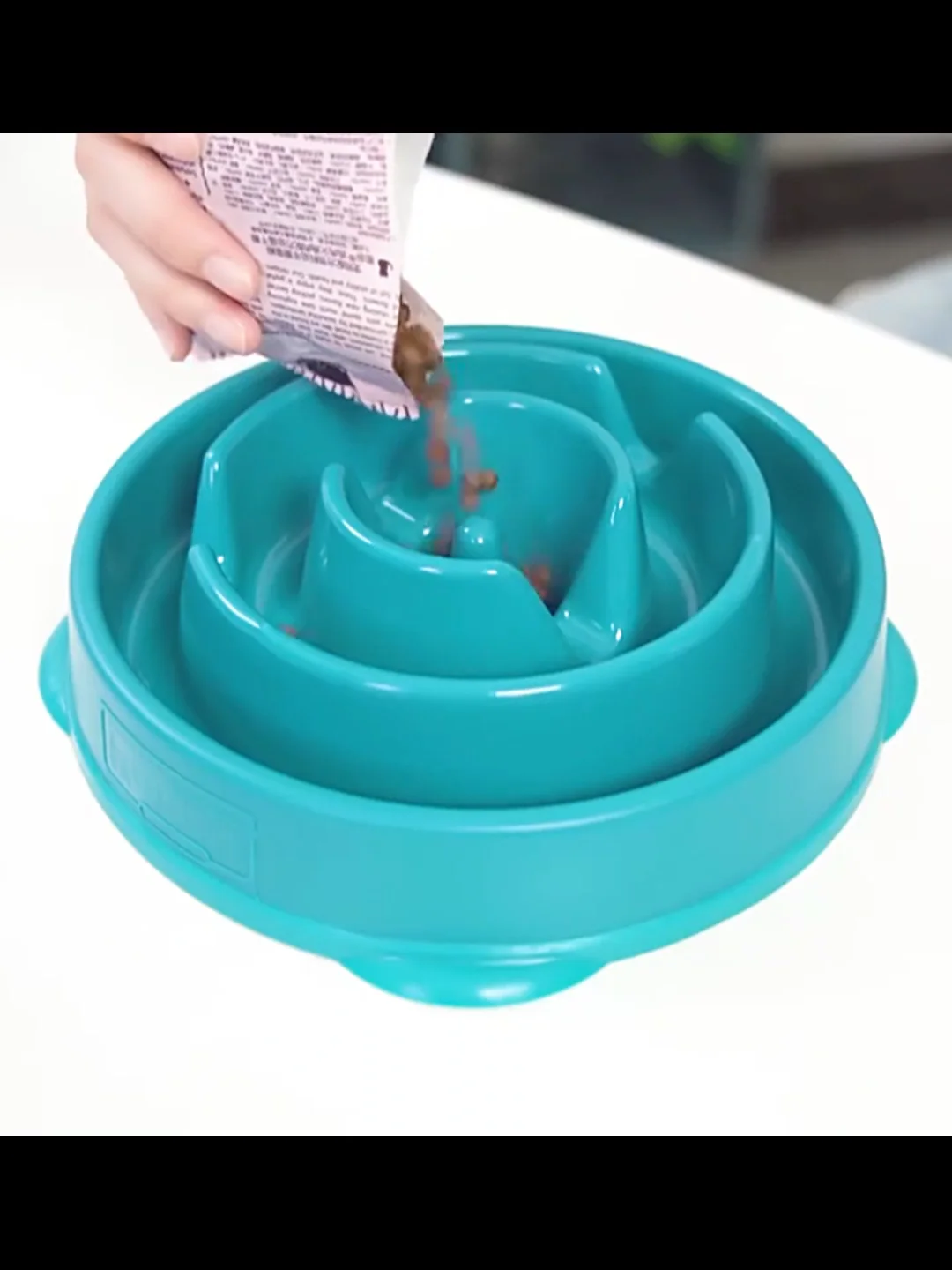 Slow Feeder Dog Bowls Non Slip Interactive Dog Feeding Bowls Dog Dishes ...