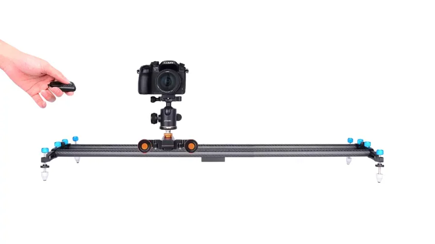 Motorized Electric Remote Control Video Rail Dolly Slider Track Wheels ...
