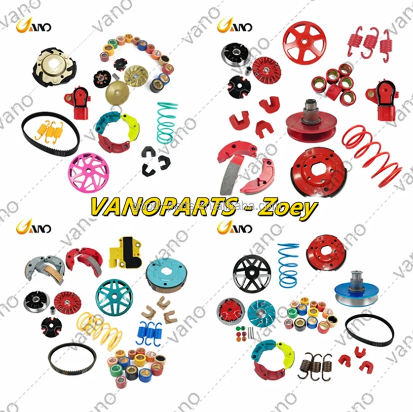WANOU CVT Racing Clutch Flyball Kit for Scooters & Motorcycles