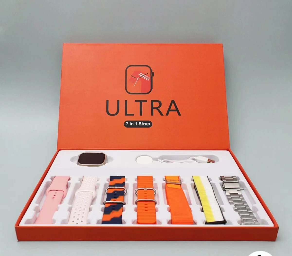 Ultra 7in1 Strap Pk Gp7 Smartwatch 7 Unique Style 1 Week Haino Teko Gp7 ...