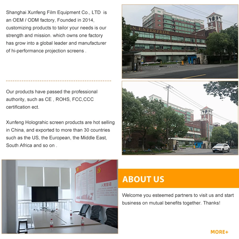 3D Hologram Mesh Screen Projector for Restaurant Shop & Cinema ...