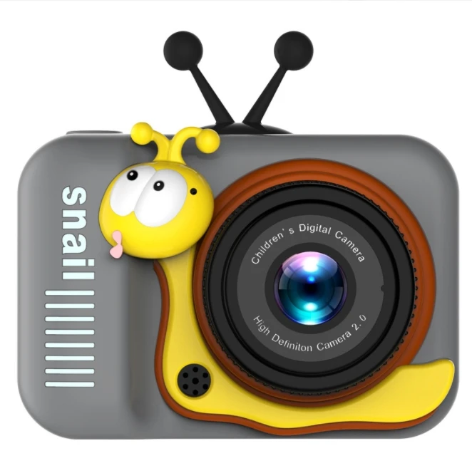 2025 Latest Cartoon Design 1080P Rechargeable Kids Selfie Camera for ...