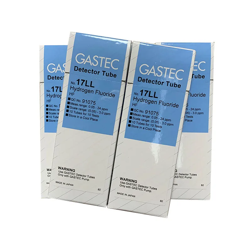 GAS Detector Tube for Measuring Hydrogen Fluoride HF Gas No.17LL GASTEC ...