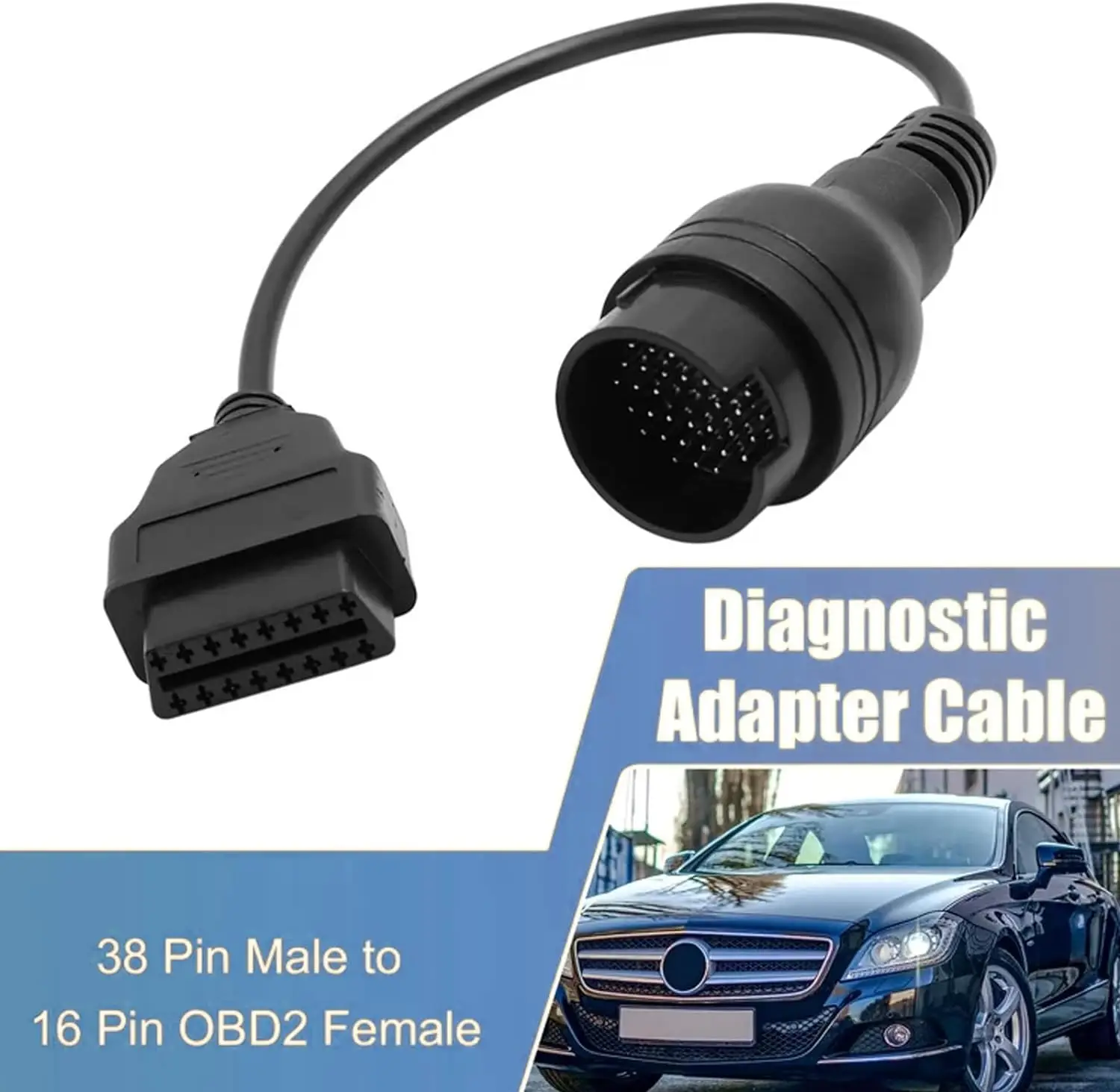 Obd 2 Car Diagnostic Cable - Topsky Automotive Solutions