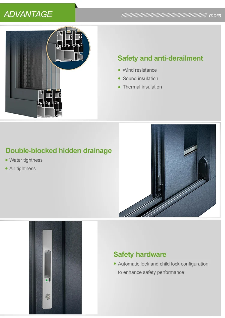 Sliding Windows Aluminium School Sliding Window System Aluminum Alloy ...