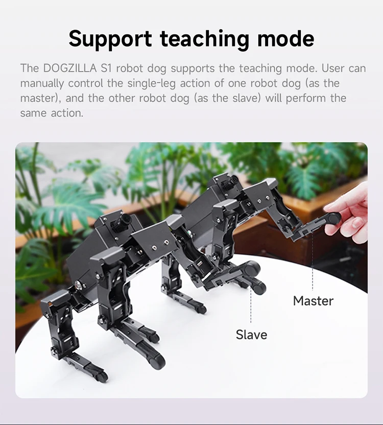 12DOF DOGZILLA S1/S2 Quadruped Robot Dog with AI Vision for Raspberry ...