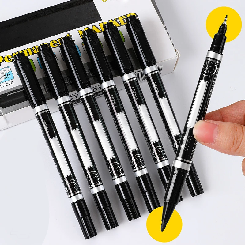 Dual Sided Art Marker Pen Simplefiled Design Oil-based Waterproof ...