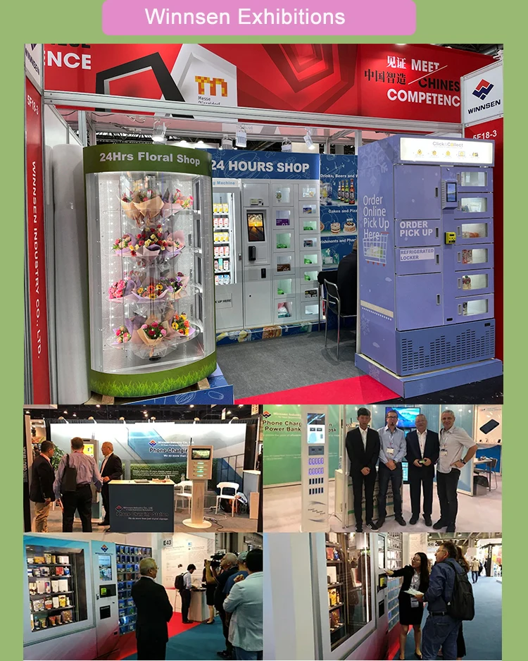 Winnsen Automat Flower Bouquets - Vending Machines for Artificial Flowers