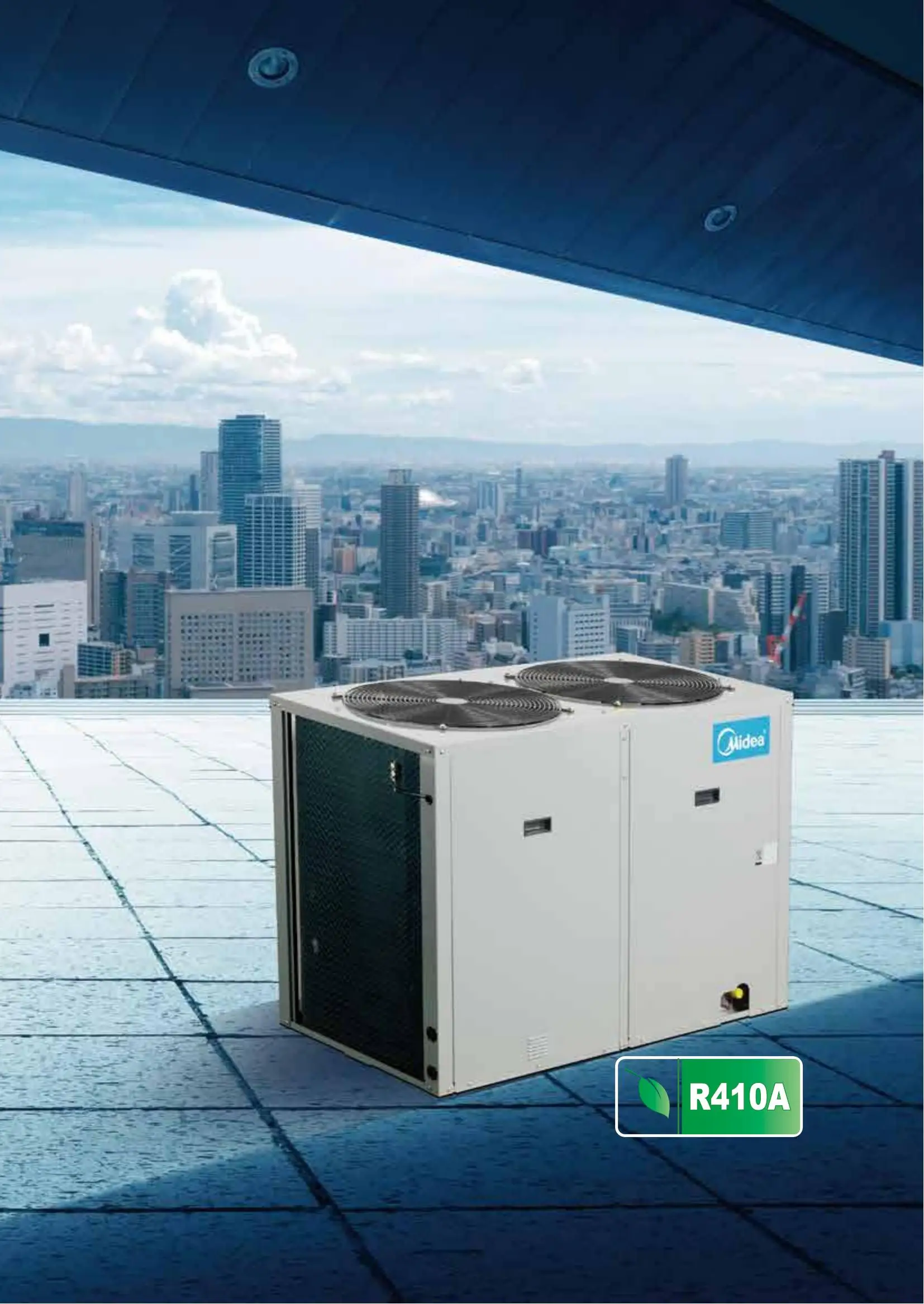 Midea 10HP Floor Standing Air Conditioner - 96000 BTU Cooling & Heating ...