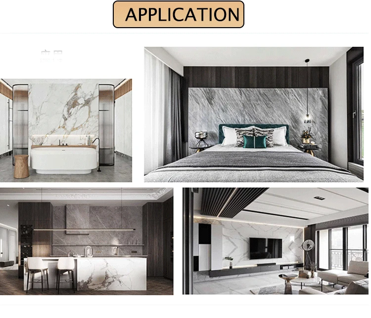 UV Coated Wall Marble Panels - Durable & Waterproof Decor