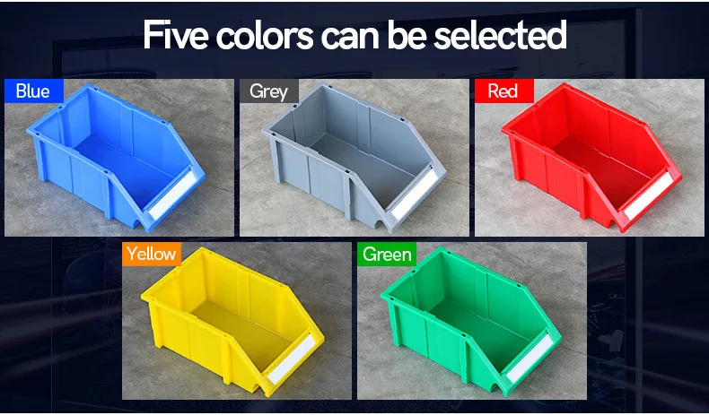 Wholesale Industrial Office Organizer PE Plastic Stackable Storage Bins ...