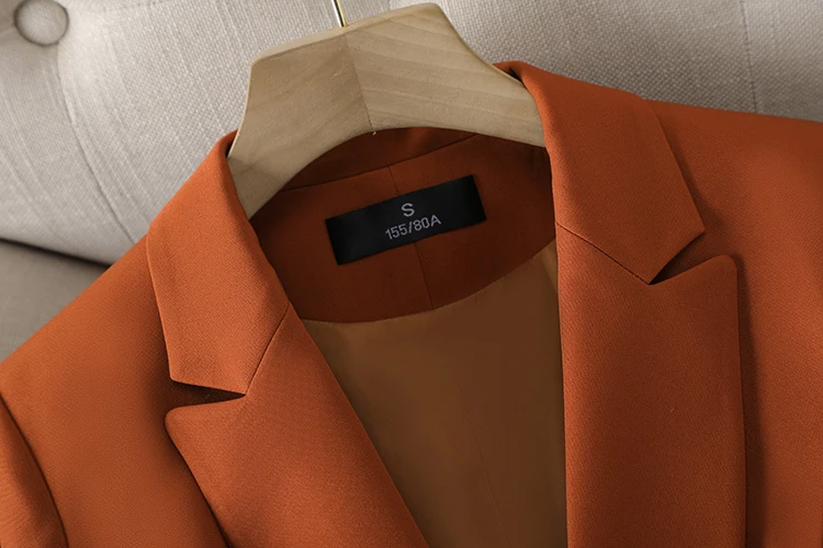 New Arrivals Ladies Elegant Solid Color Suits Set For Women Blazer And ...