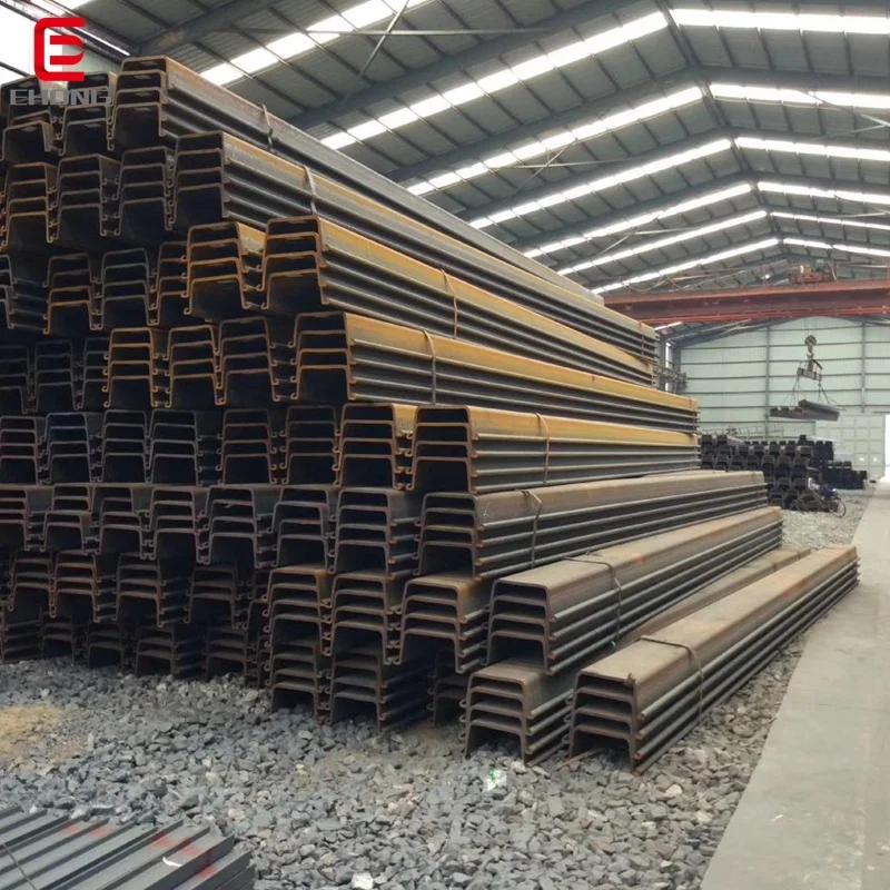Pu22-1 Pu22+1 Pu28-1 Pu28+1 Hot Rolled U Shape Sheet Pile Distributor ...