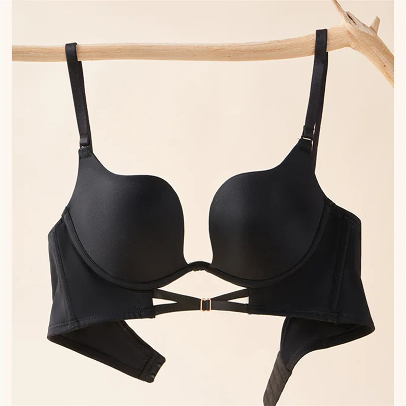 Backless Deep V Beautiful Back Backless Bra - Invisible Push up Bra