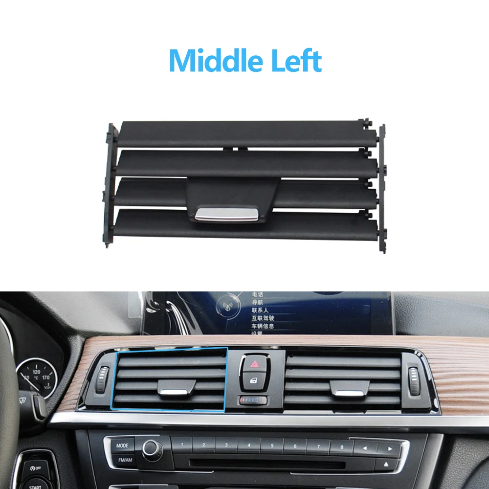 Dashboard Middle Air Conditioner Ac Vent Grill Outlet Repair Kit For ...