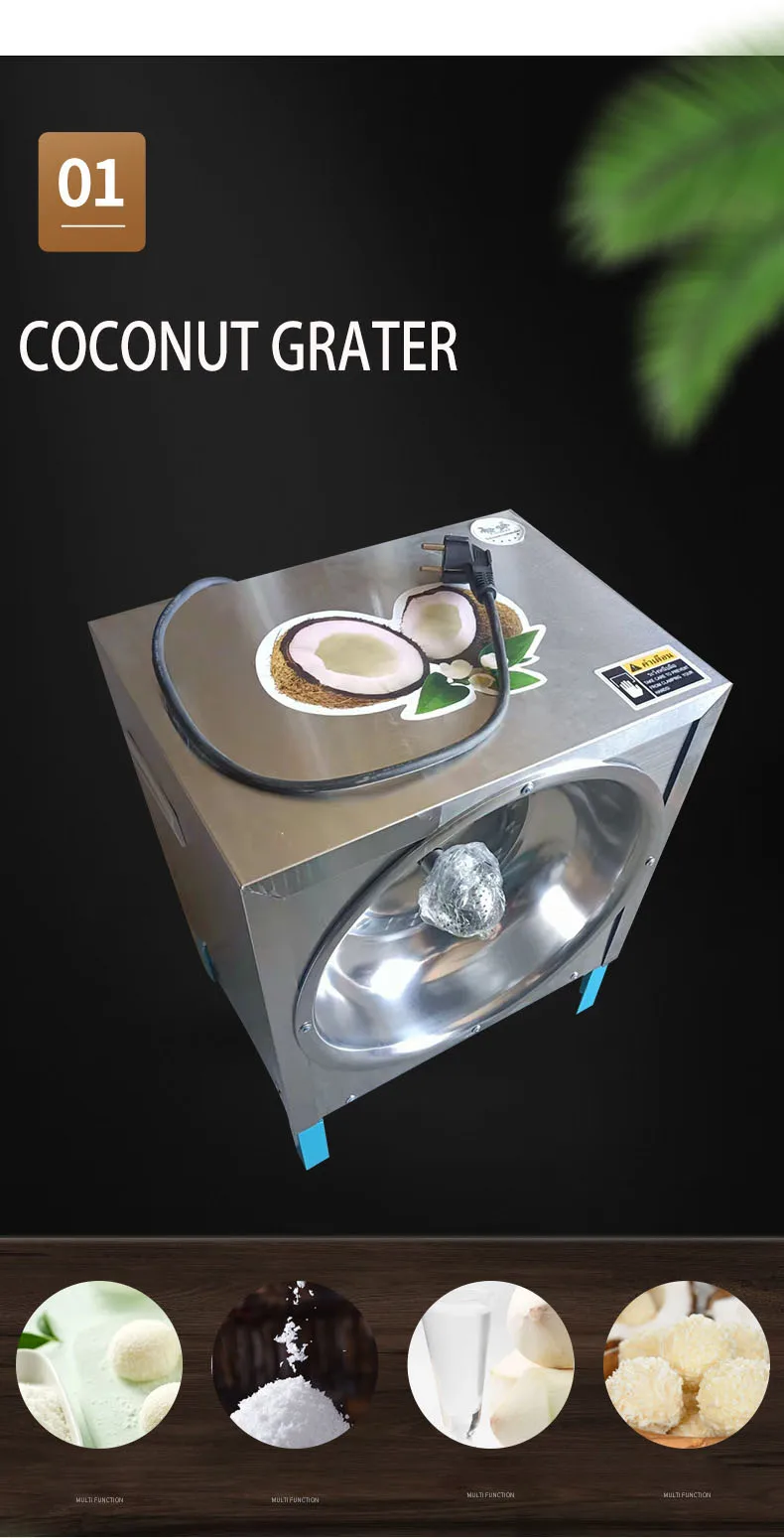 Surri Stainless Steel Semi Automatic Coconut Grater - Buy Coconut ...