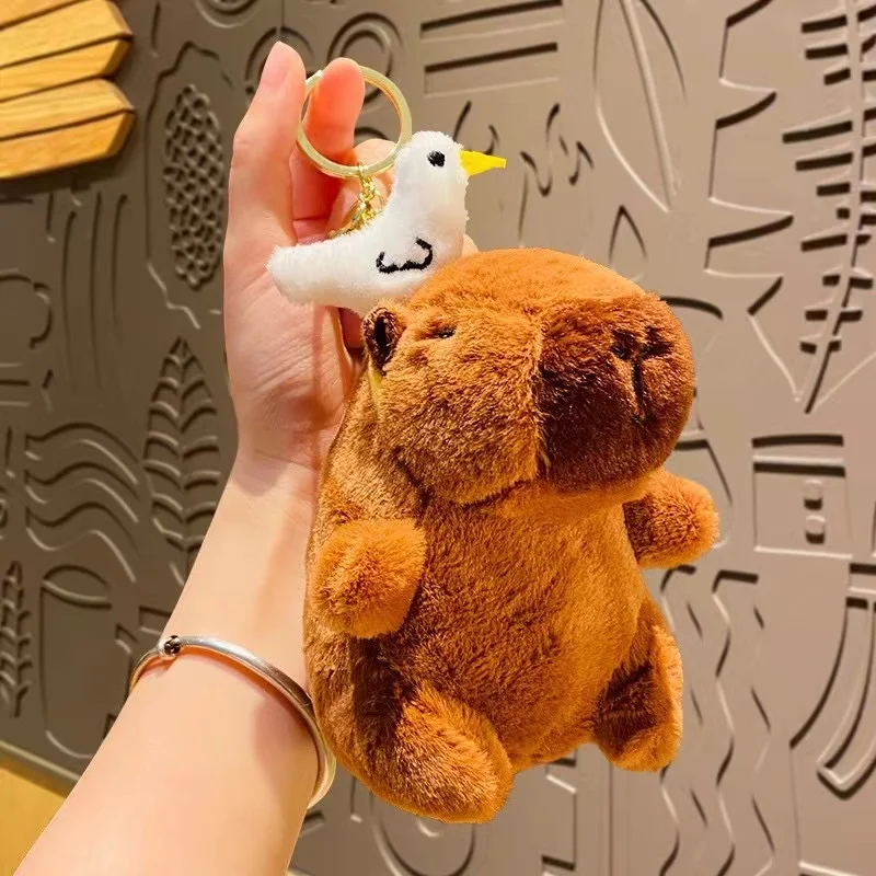 Ruunjoy Capybara Plush Toys Creative Stuffed Animal Plushies Fluffy ...