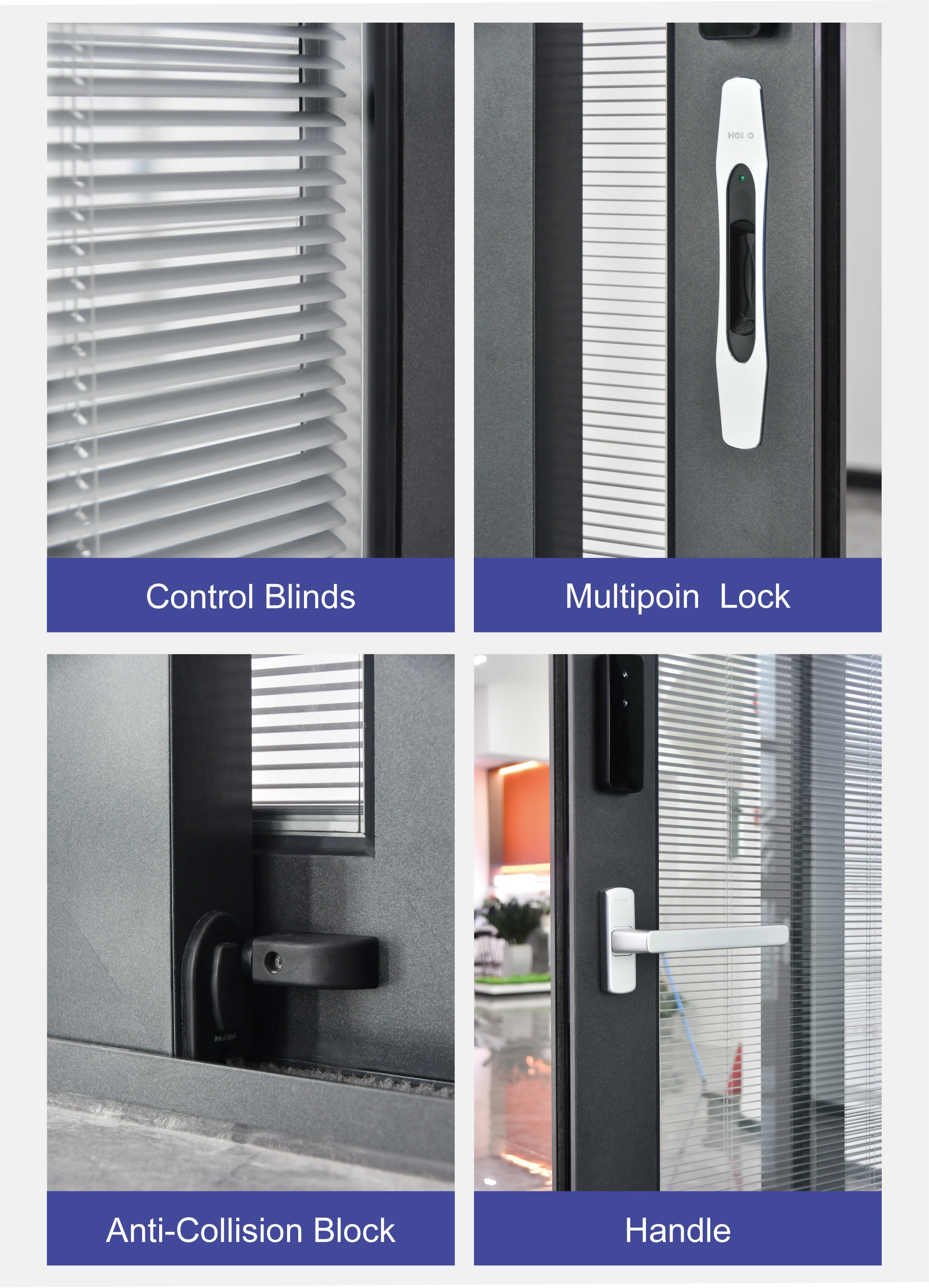 Luxury Villa Smart Electric Sliding Door Heavy Duty Thermal Break Lift ...