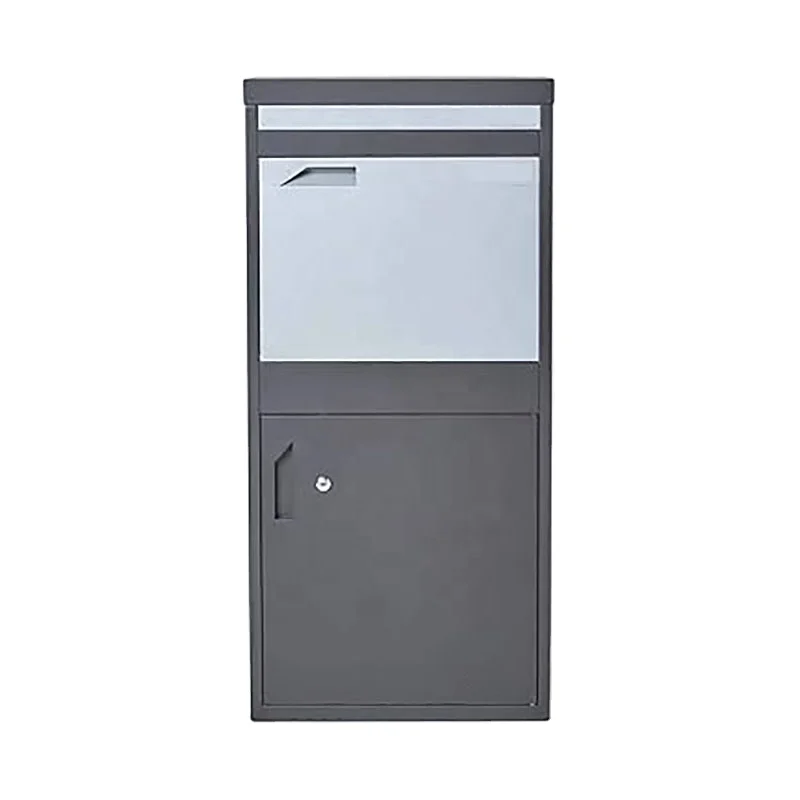 Galvanized Steel Outdoor Gate Free Standing Residential Delivery Drop ...