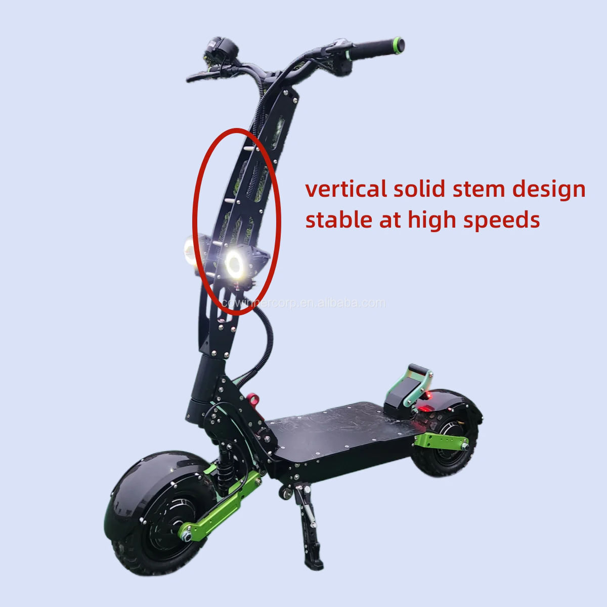Geofought Latest Model R6 Powerful Electric Scooter 52v5000w25-30ah ...