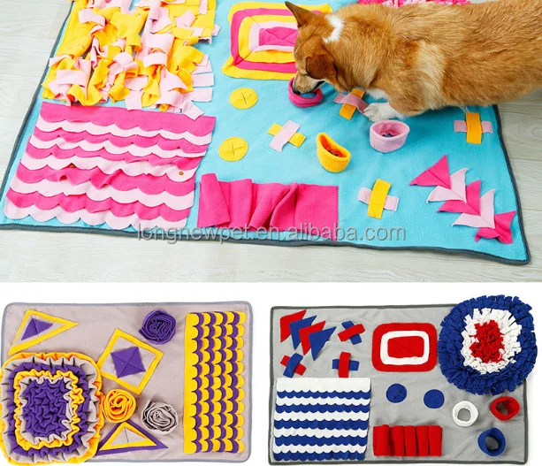 Colorful Multi-functional Large Sniff Pad Dog Dog Training Mat Pet ...