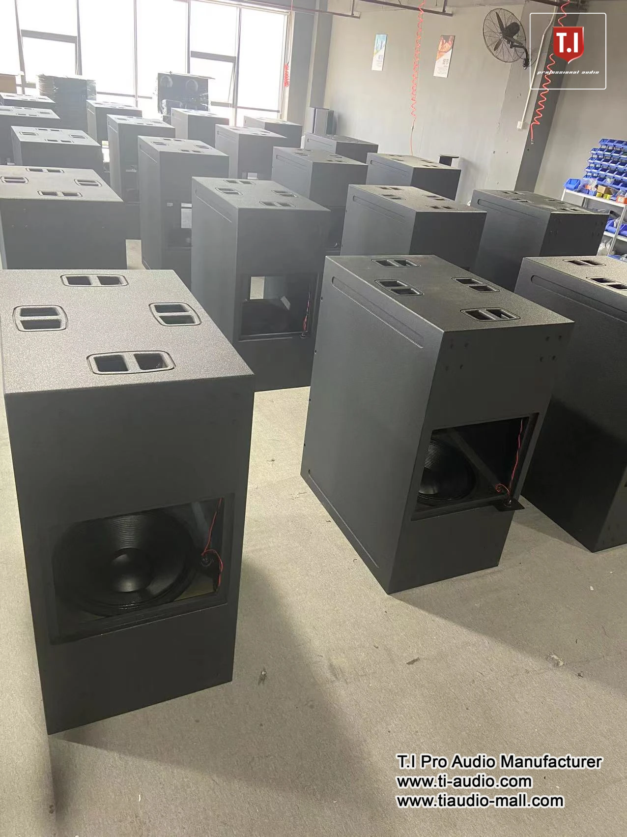 T.I Pro Audio MAX-218S Line Array Subwoofer - 2500W Power