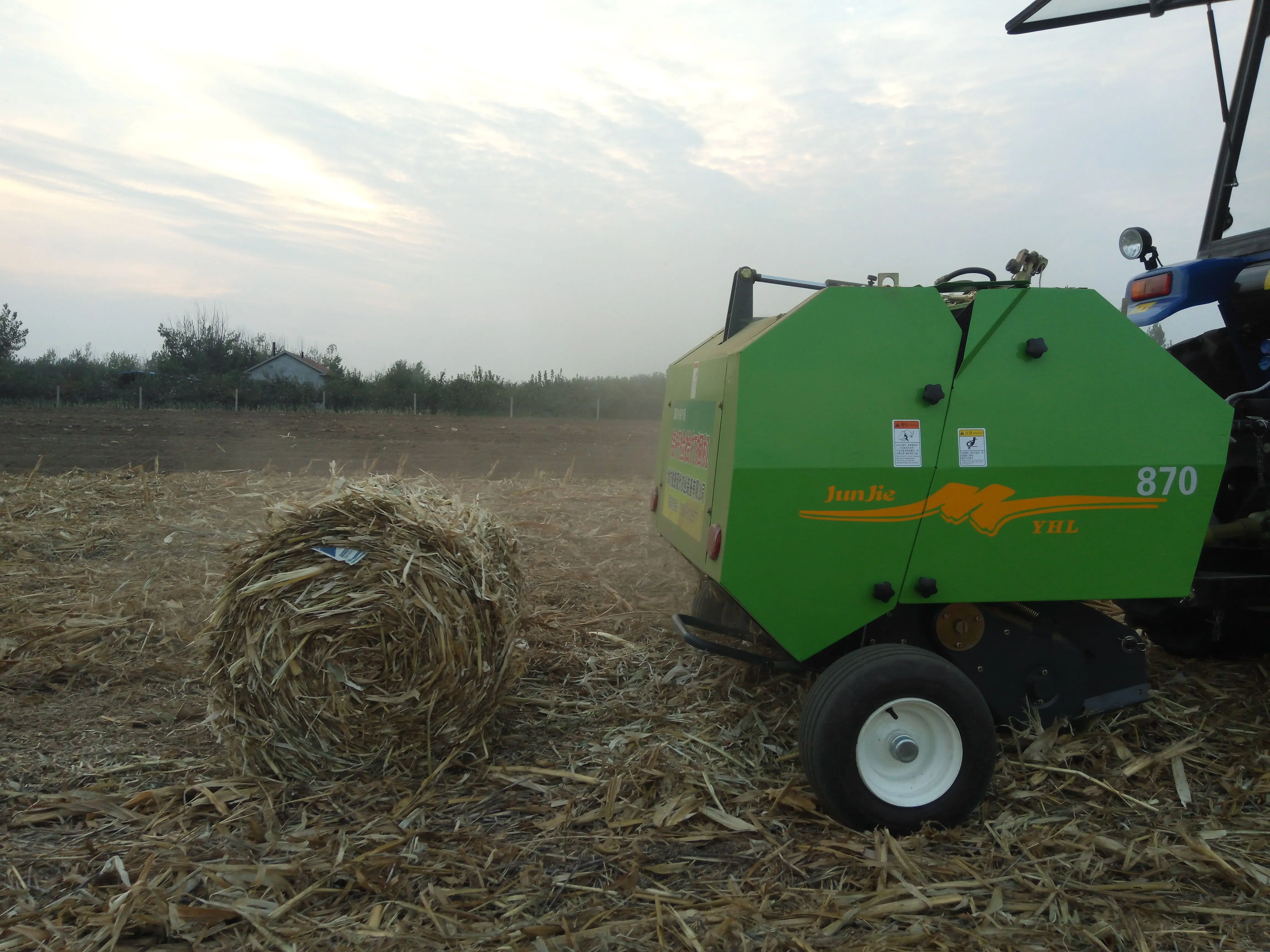 Automatic Packing Machine Tractor Hay Crop/grass/wheat Straw Bundling ...
