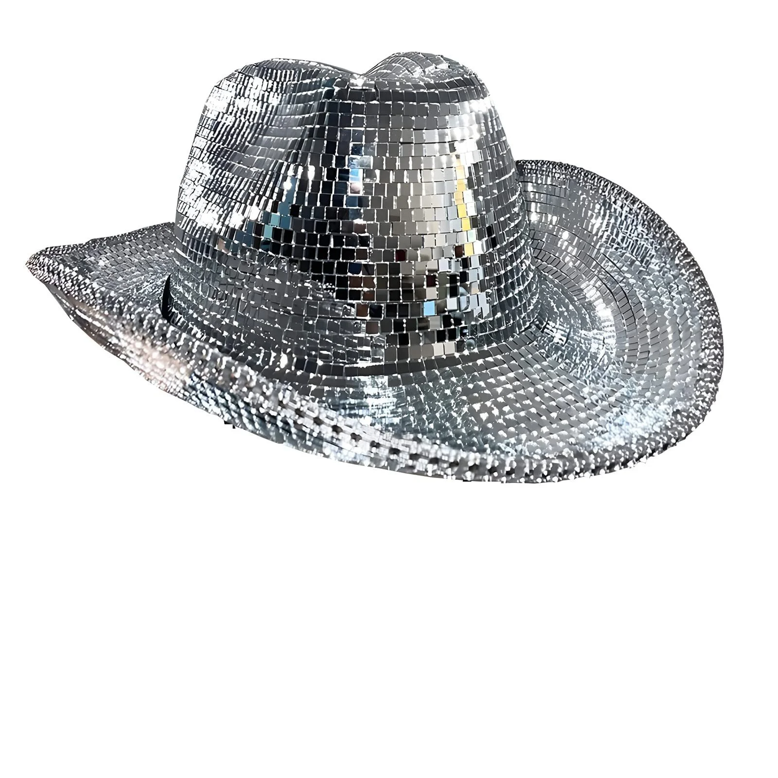 Wholesale Disco Ball Cowboy Hat Party Disco Cowgirl Hat for Birthday ...