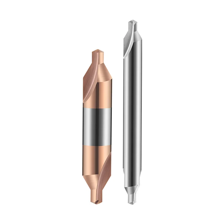 Custom Center Drill Cemented Carbide CNC Bits for Metal Drilling
