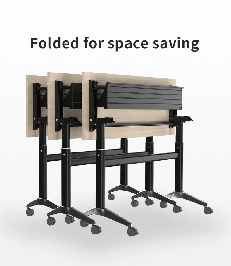 Hand Control Modern Office Desk Office Table Adjustable Lifting ...