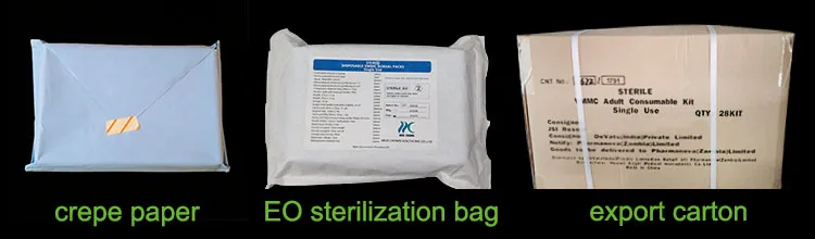 Sterile Stainless Steel Surgical Scalpel With Handle And Changeable ...