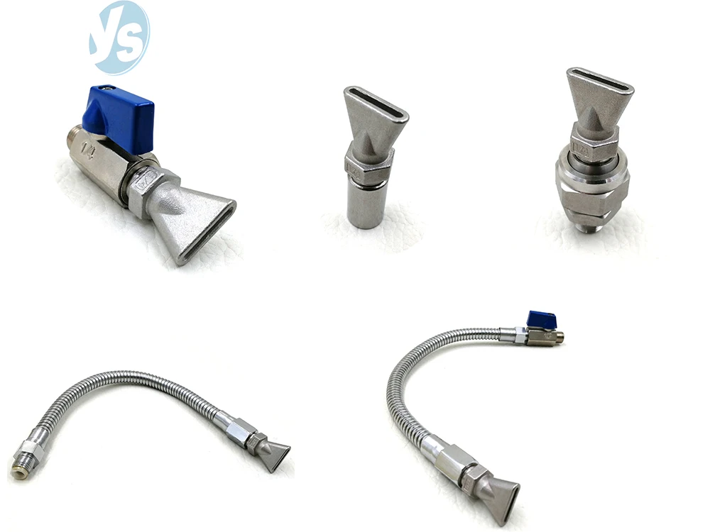 YS High Quality Stainless Steel Duckbill Water Spray Nozzle for Drying